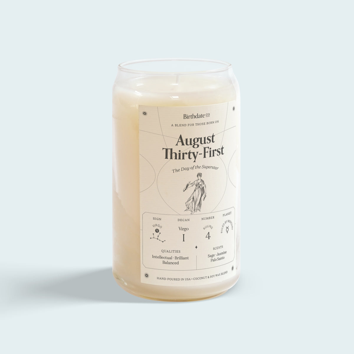 The August Thirty-First Birthday Candle – Birthdate Co.
