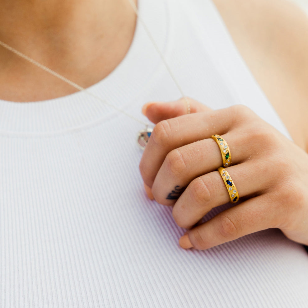 The October Birthstone Ring – Birthdate Co.